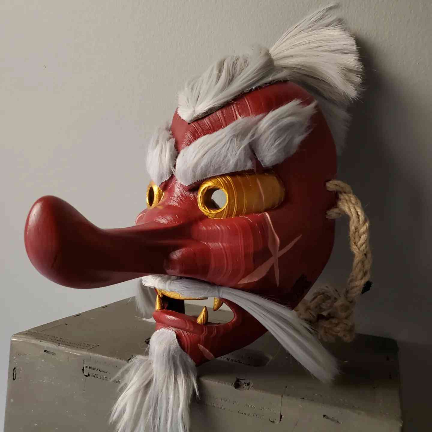Tengu Mask (STL File)